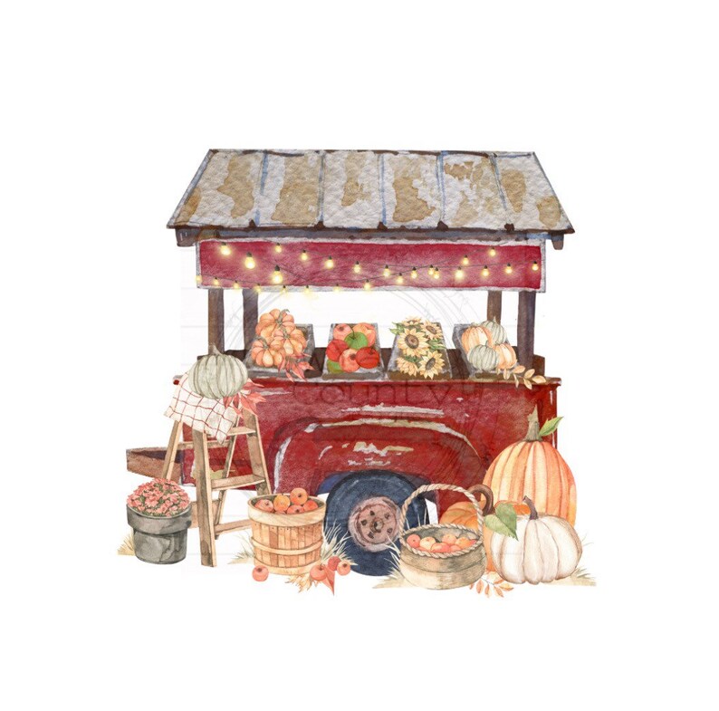 Fall Farmers Market PNG Halloween Png Sublimation Designs - Etsy