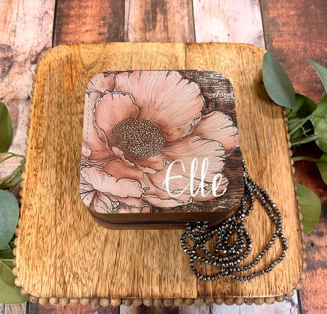 Blush Wood Jewelry Box Design, DIGITAL DESIGN, Jewelry Png, Spring ...