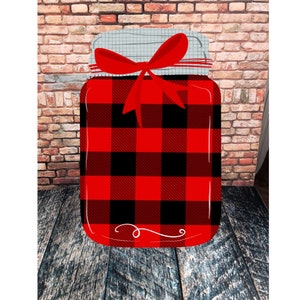 Plaid Mason Jar Design, Christmas Sublimation Images, Mason Jar Door ...
