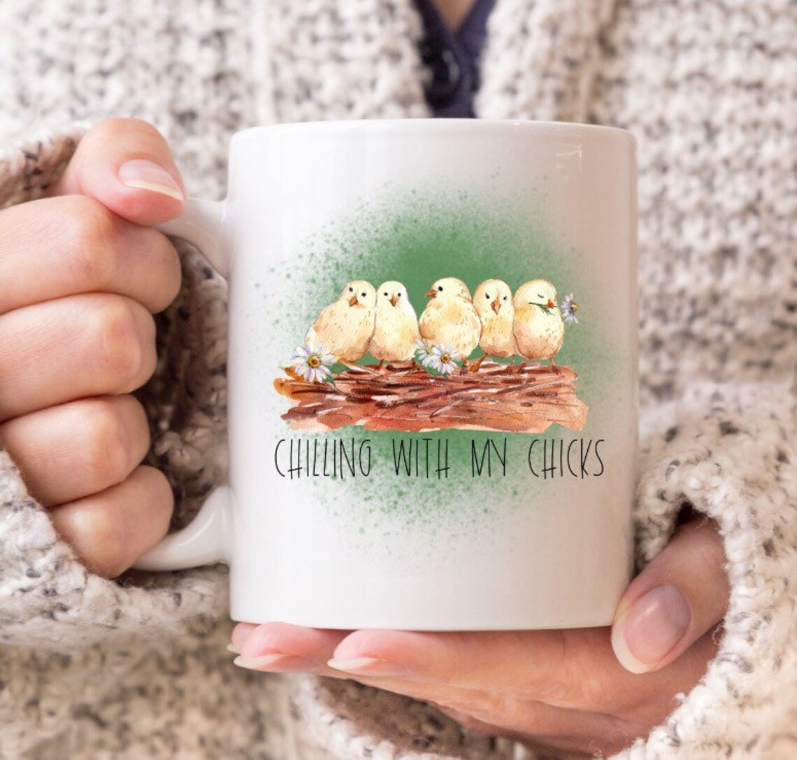 Chilling With My Chicks Png Farm Sublimation Sublimation - Etsy