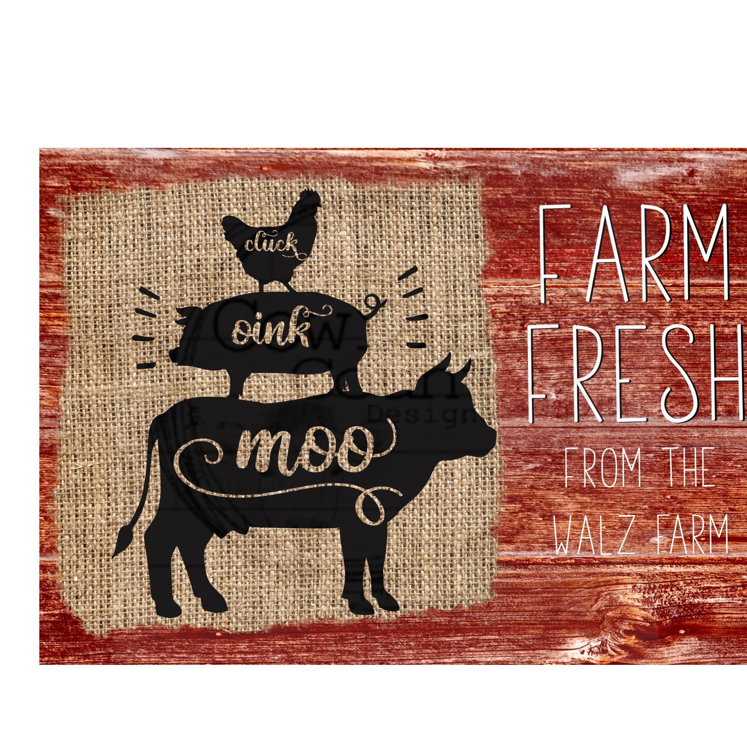 Farm Fresh Cutting Board Design Kitchen Sublimation Images | Etsy