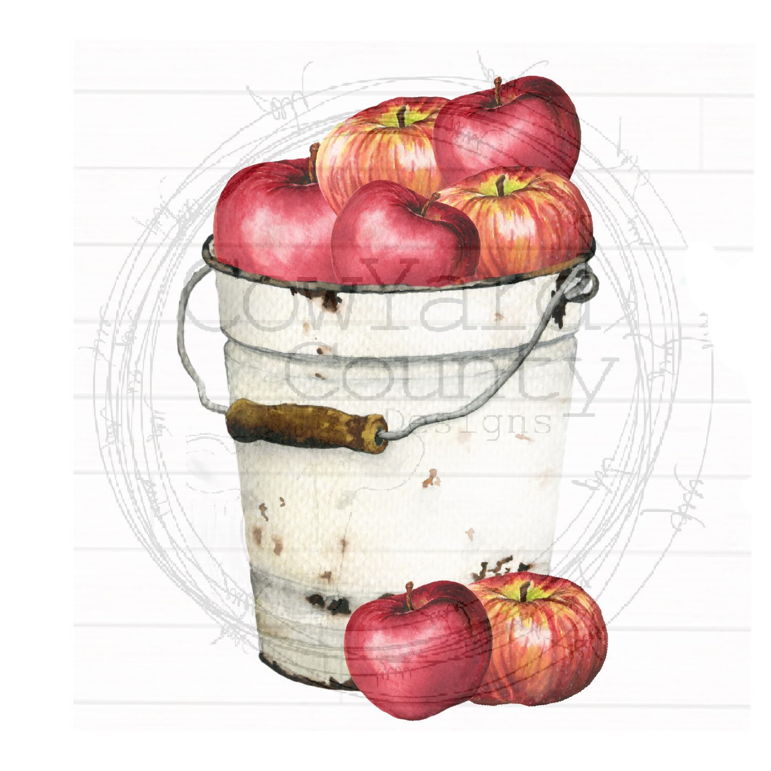 Apple Fall Sublimation Design Farm Fresh Apples Fall | Etsy