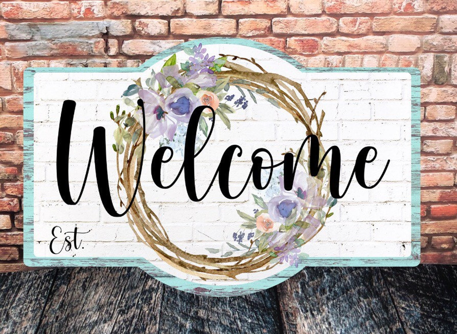 Spring Wreath Marquee Png Marquee Door Hanger Sublimation - Etsy