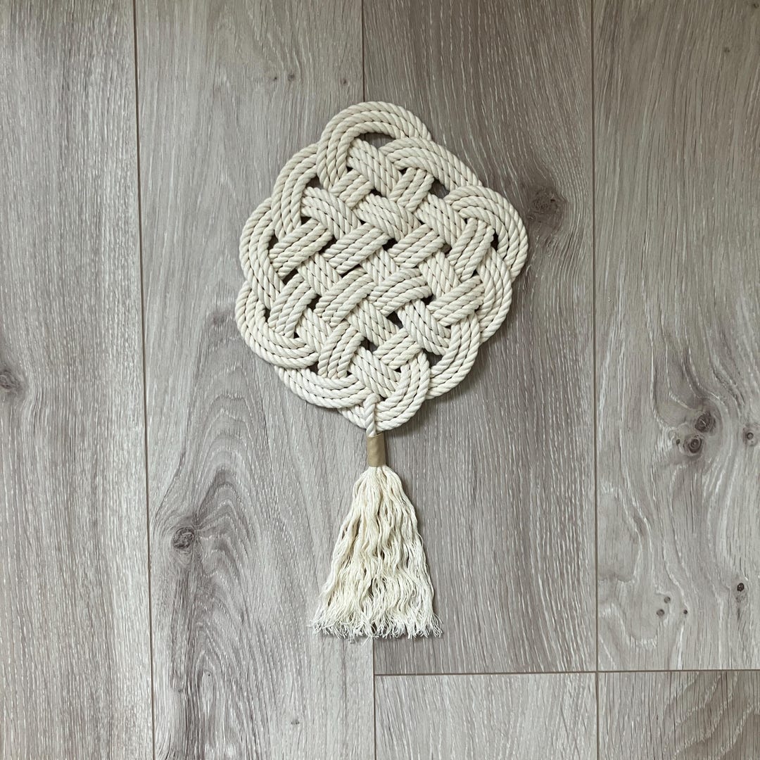 Traditional Japanese Knot Interior | Cotton Rope Shimenawa Modern Style ...