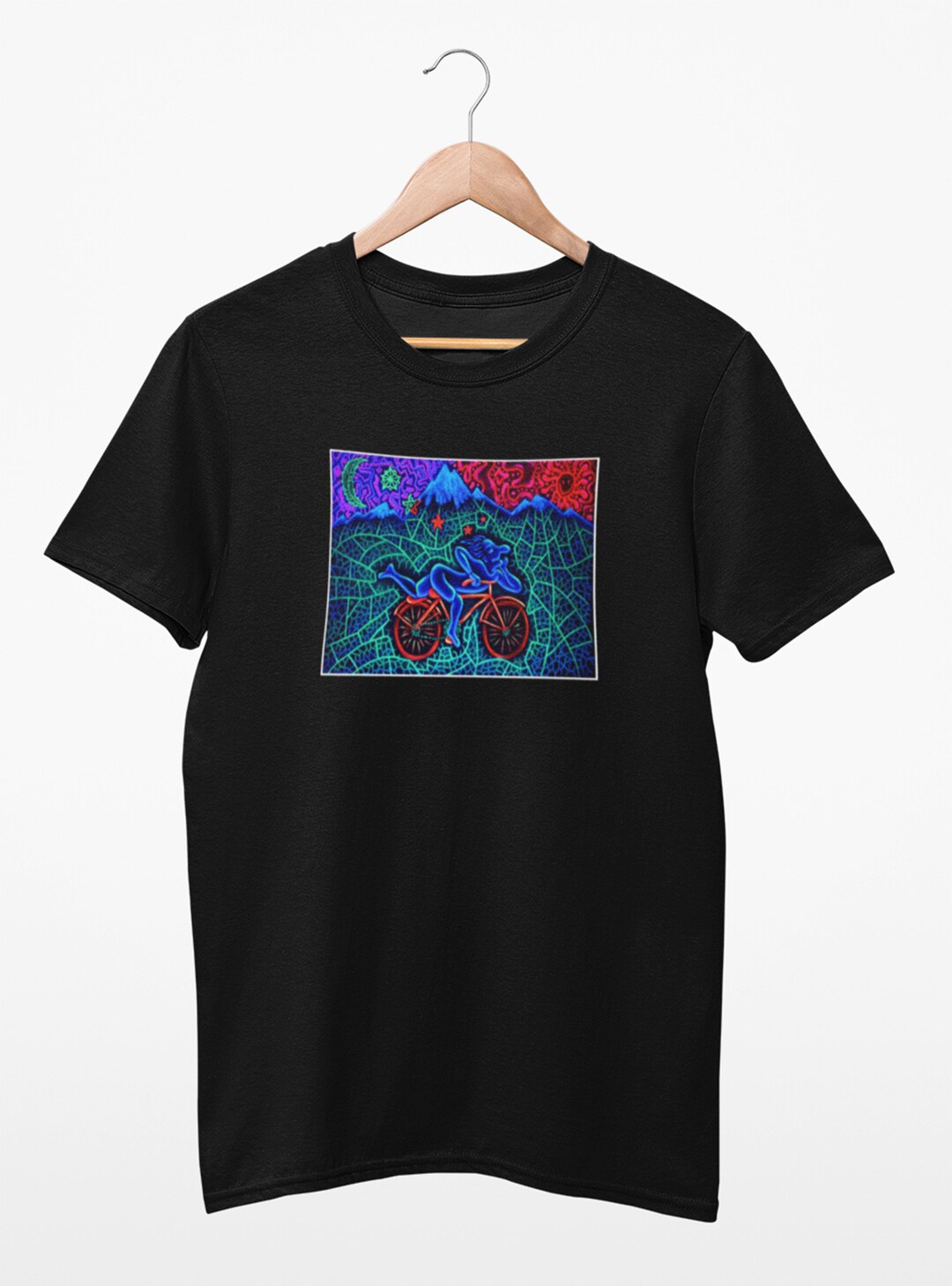 Bicycle Day T Shirt Bike Day Shirt Acid Trip LSD Tee - Etsy UK
