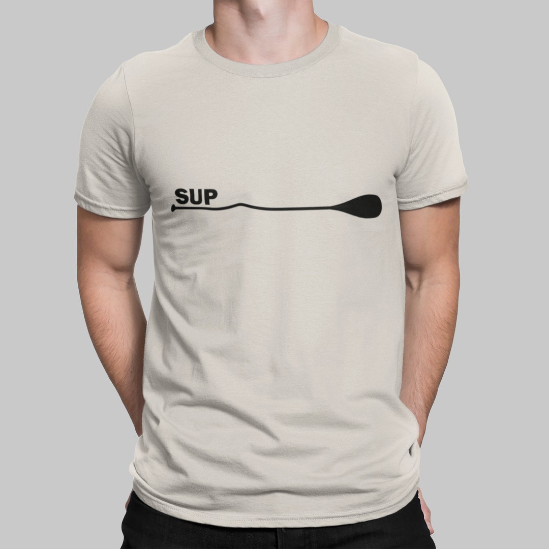 SUP T Shirt Stand up Paddleboard Gift - Etsy