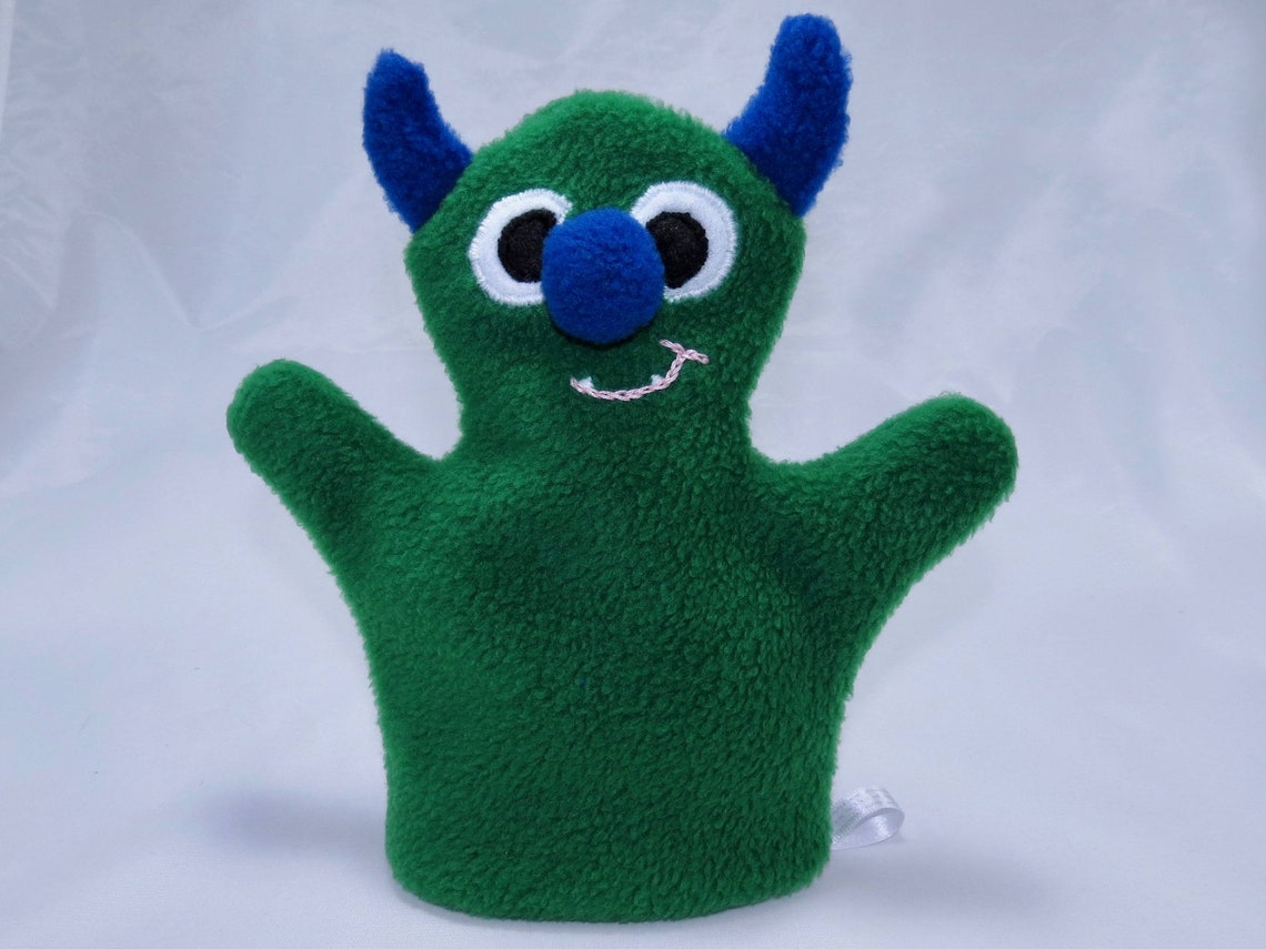 Monster Hand Puppet - Etsy