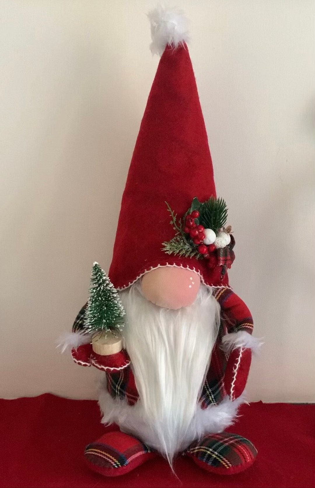 Christmas Decorations, Handmade Santa Claus, Home Decorations ...