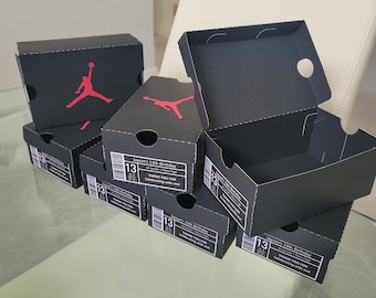 Mini Jordan Sneaker Box Solid Cardboard Party Favors / Gift Boxes ...