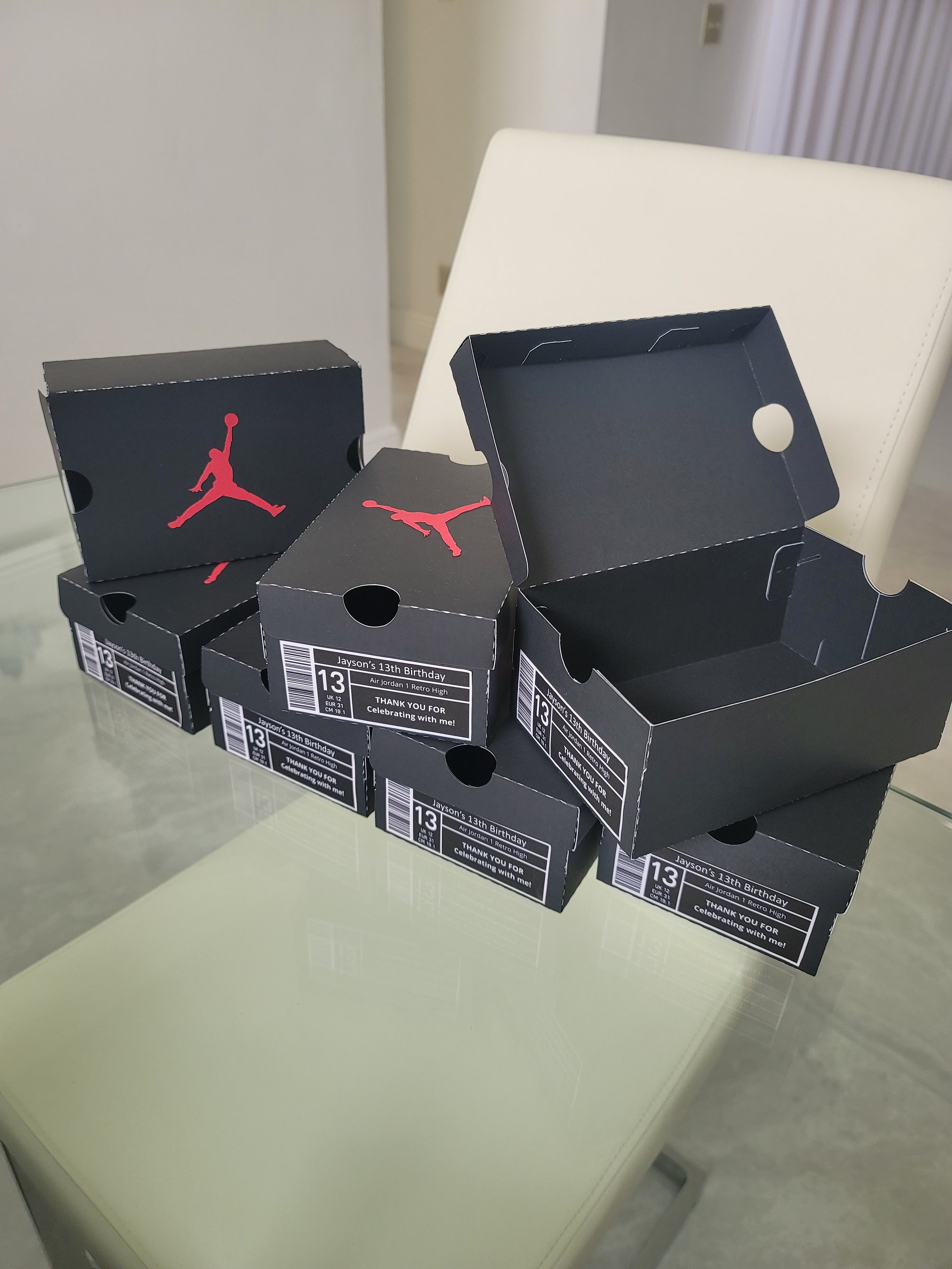 Mini Shoe Box Party Favors - Etsy