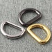 D-rings 3/4 Inch Wide Dee Rings Bag Hardware Heavy Duty Thick D Ring ...