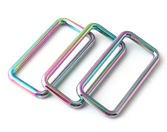 Metal Rectangle Buckle Ring for Bag Belt Loop Strap Webbing - Etsy