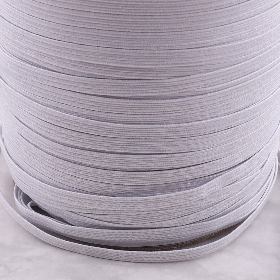 Elastic Rope White Color Flat Elastic Rope Elastic Band - Etsy