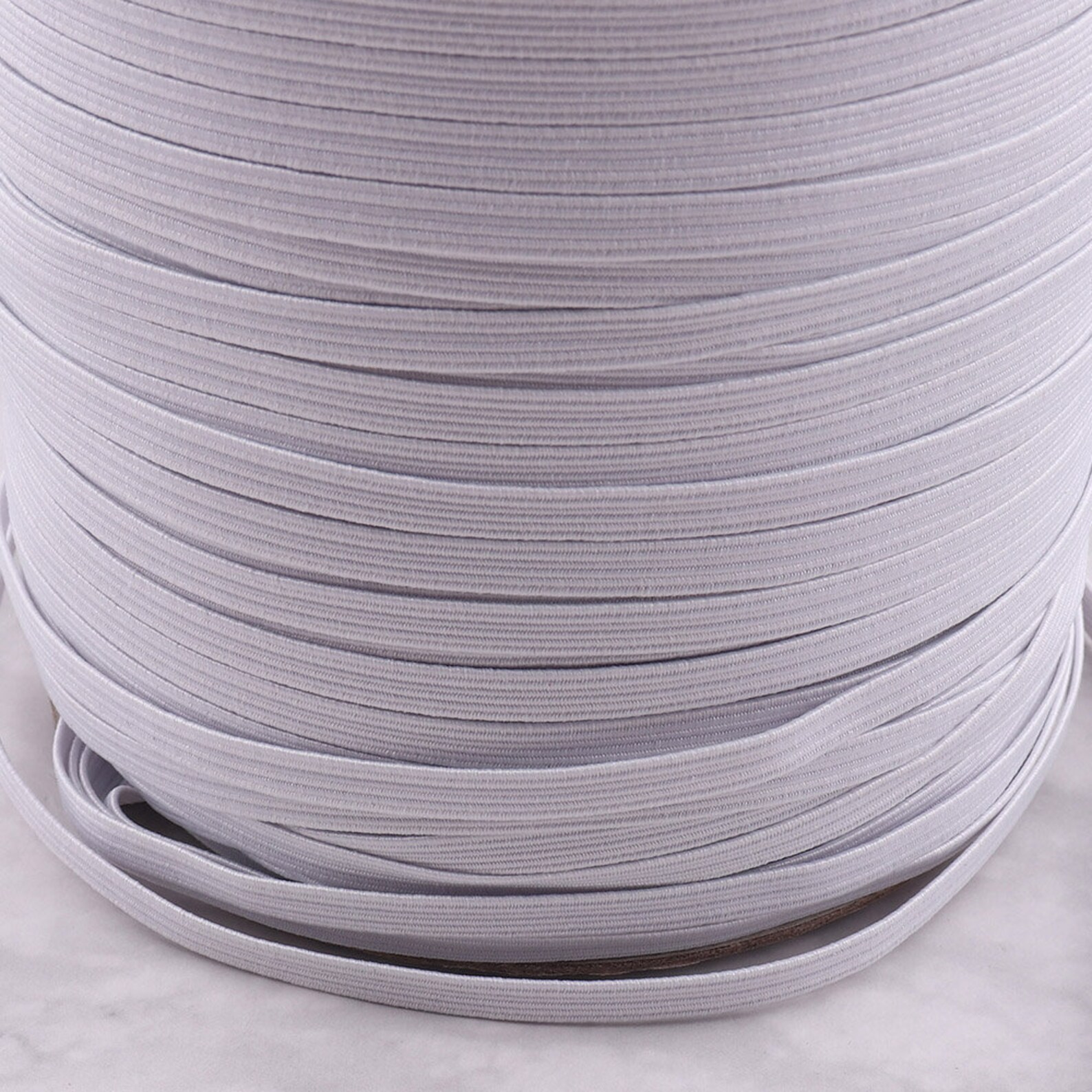 Elastic Rope White Color Flat Elastic Rope Elastic Band - Etsy