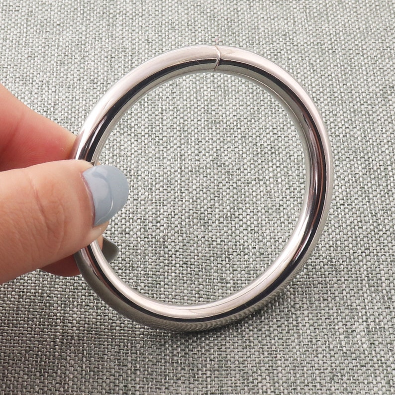 2 Inch O Ring Extra Large Jump Ring Thick Open Round Jump Ring - Etsy