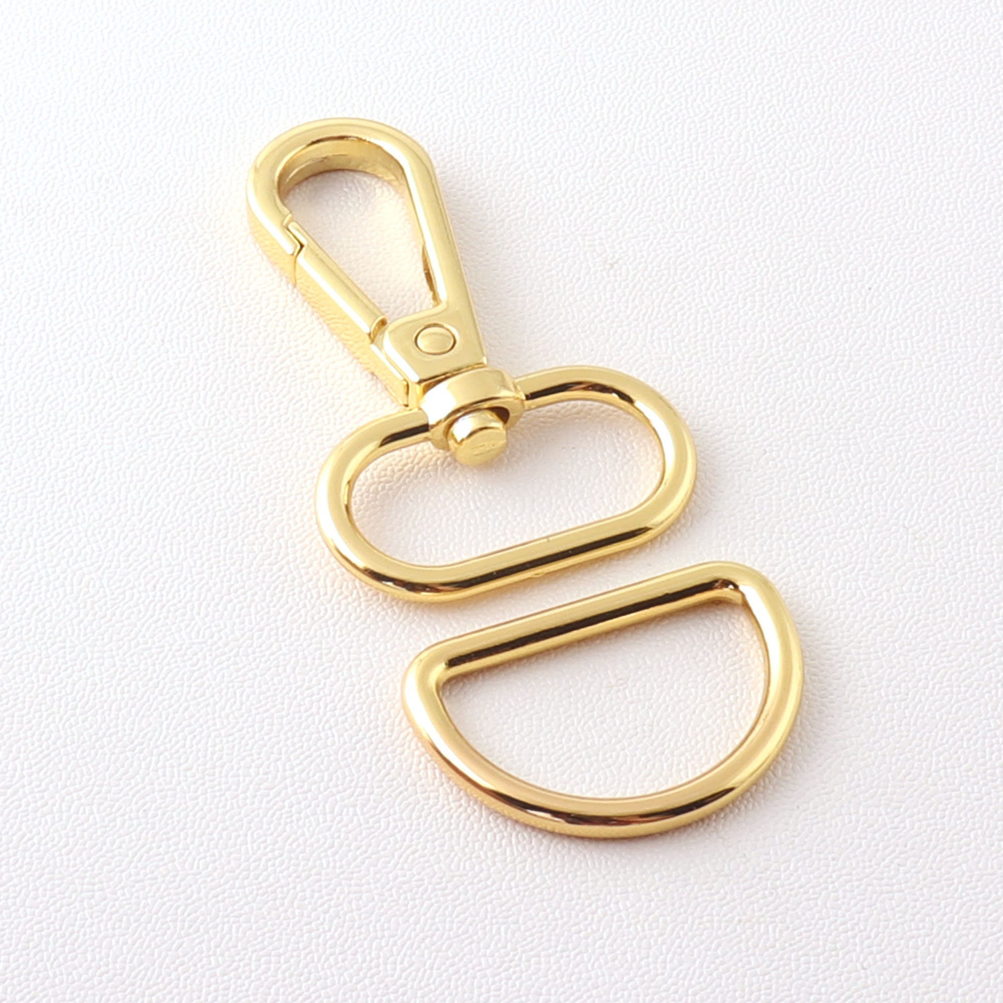 Swivel Clasp With D Ring Set Rainbow 1 Inch Inner Alloy | Etsy