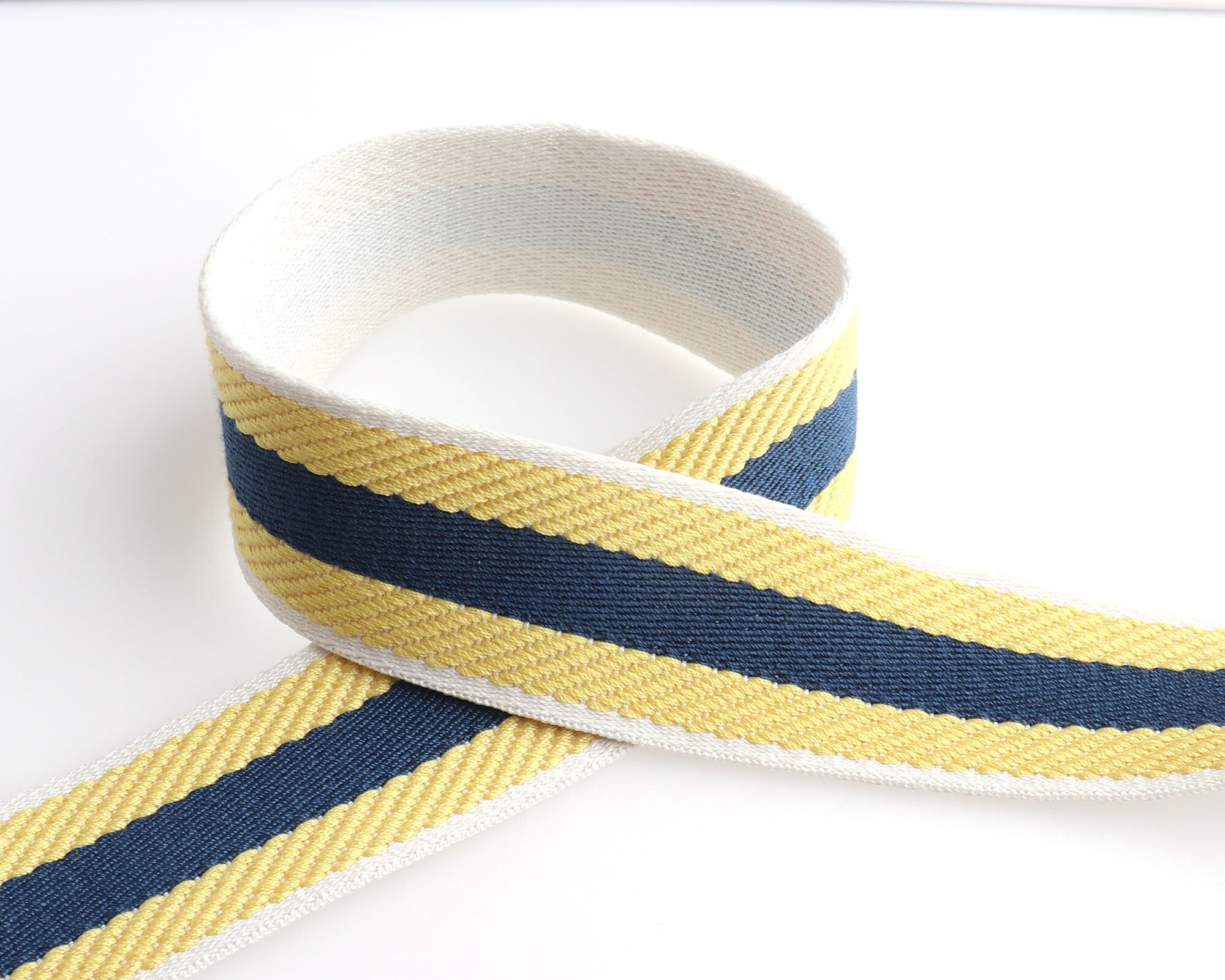 Yellow webbing Soft Smooth Webbing 1.5 | Etsy