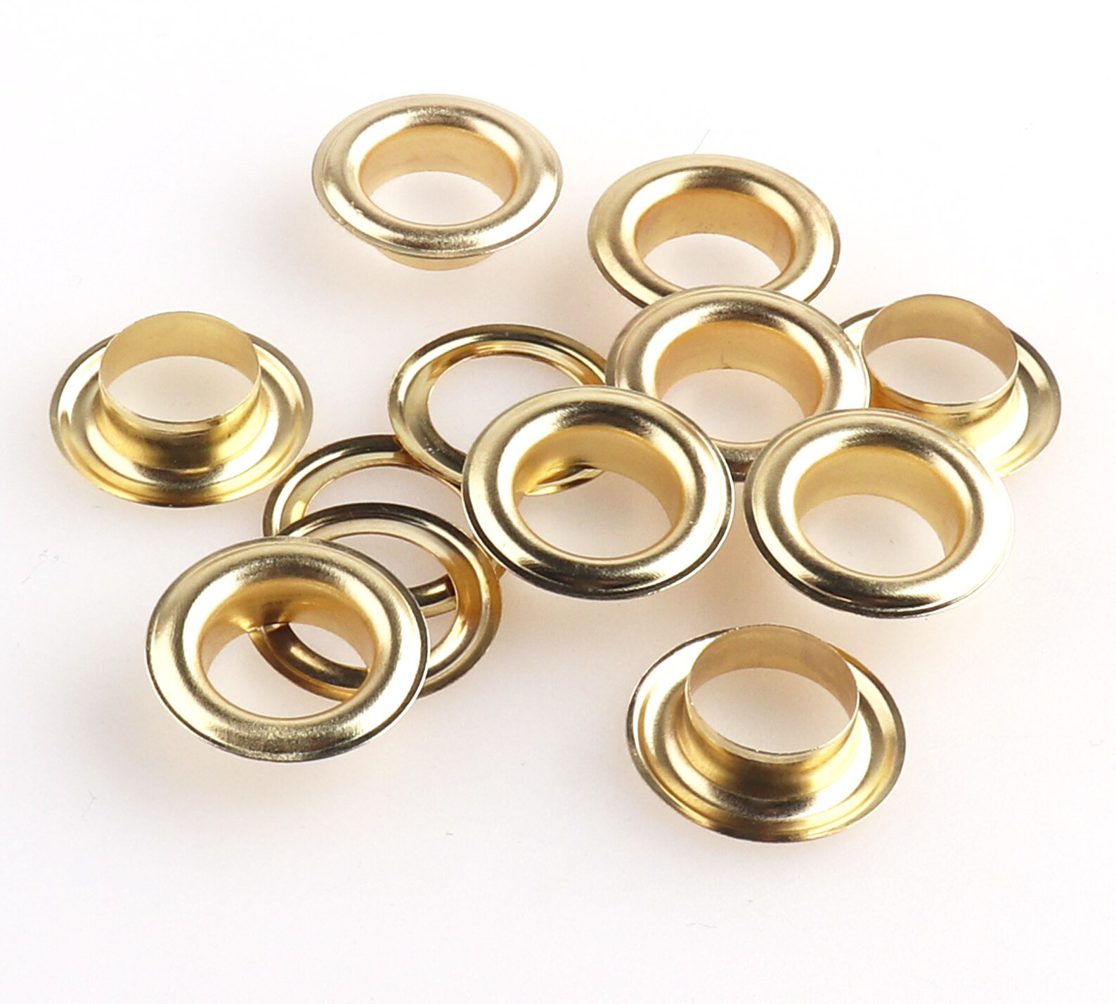 Eyelets Gold 12mm Grommets With Washers 1/2 Metal | Etsy