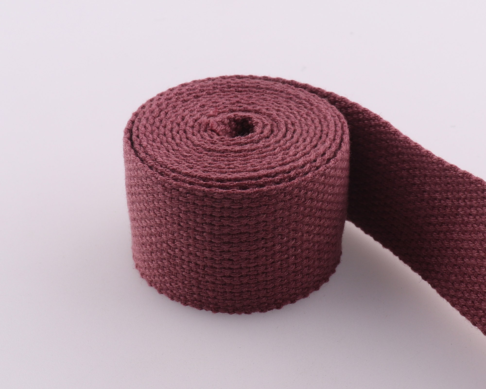 Fabric Strap Webbing Cotton webbing 1.25 Purple soft | Etsy