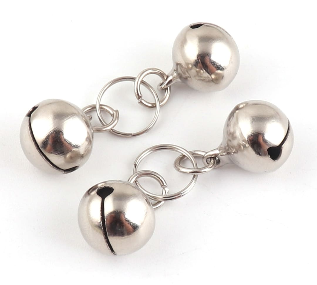 Silver Jingle Bell With Jump Rings 13mm Small Bells Bulk Bells Bell ...