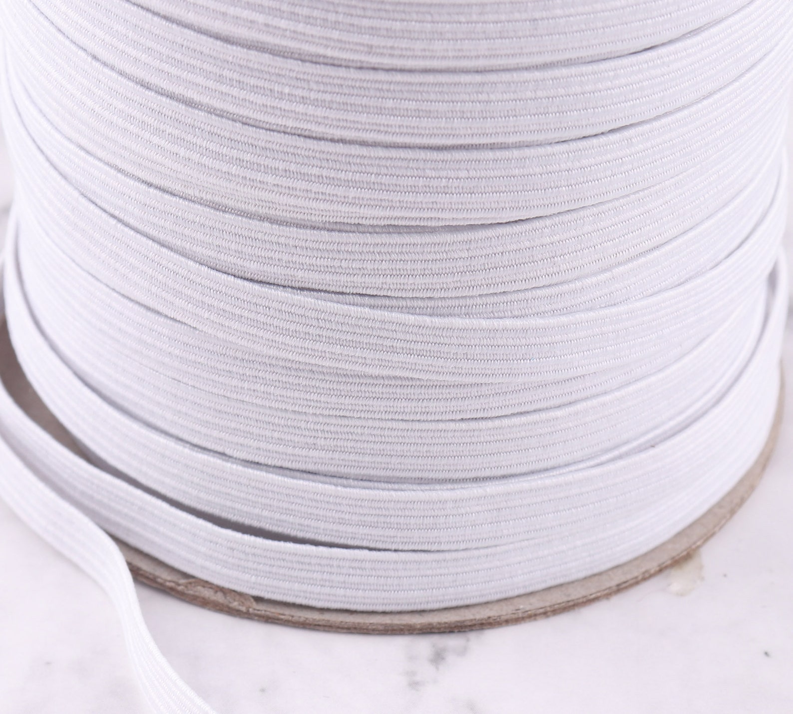 Elastic Rope White Color Flat Elastic Rope Elastic Band | Etsy