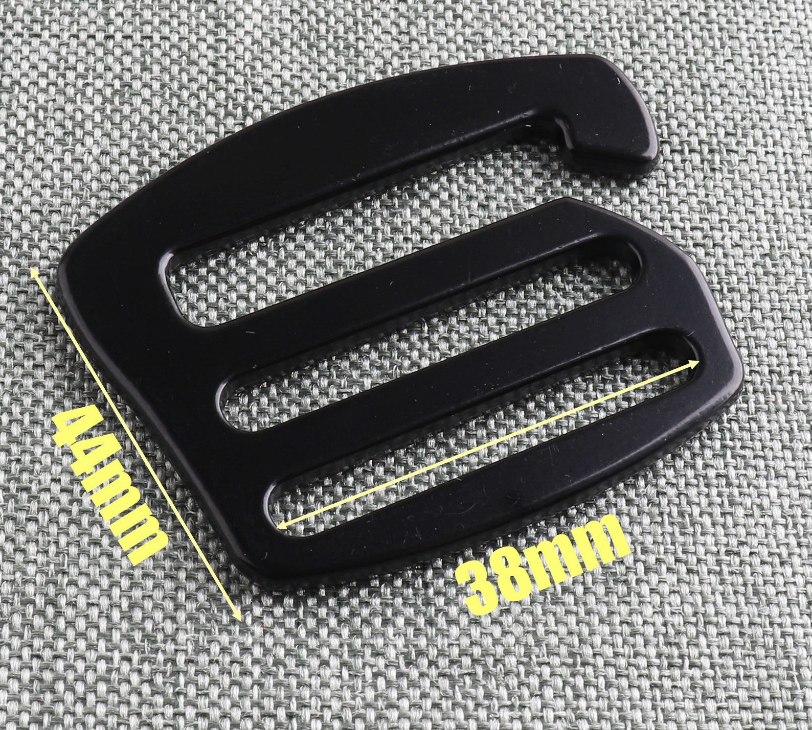1 1/2 Inch G Hook Black G Buckle Bra Sliders G Hook Hardware for ...