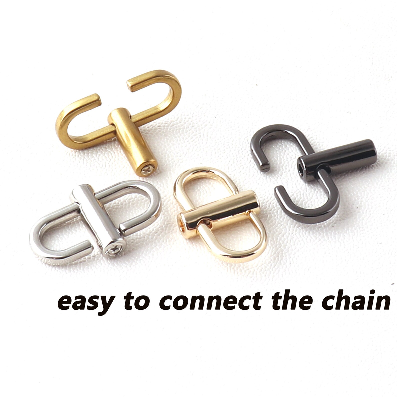 Swivel Connector Buckle 2/4pcs Purse Chain connector Bag Chain | Etsy