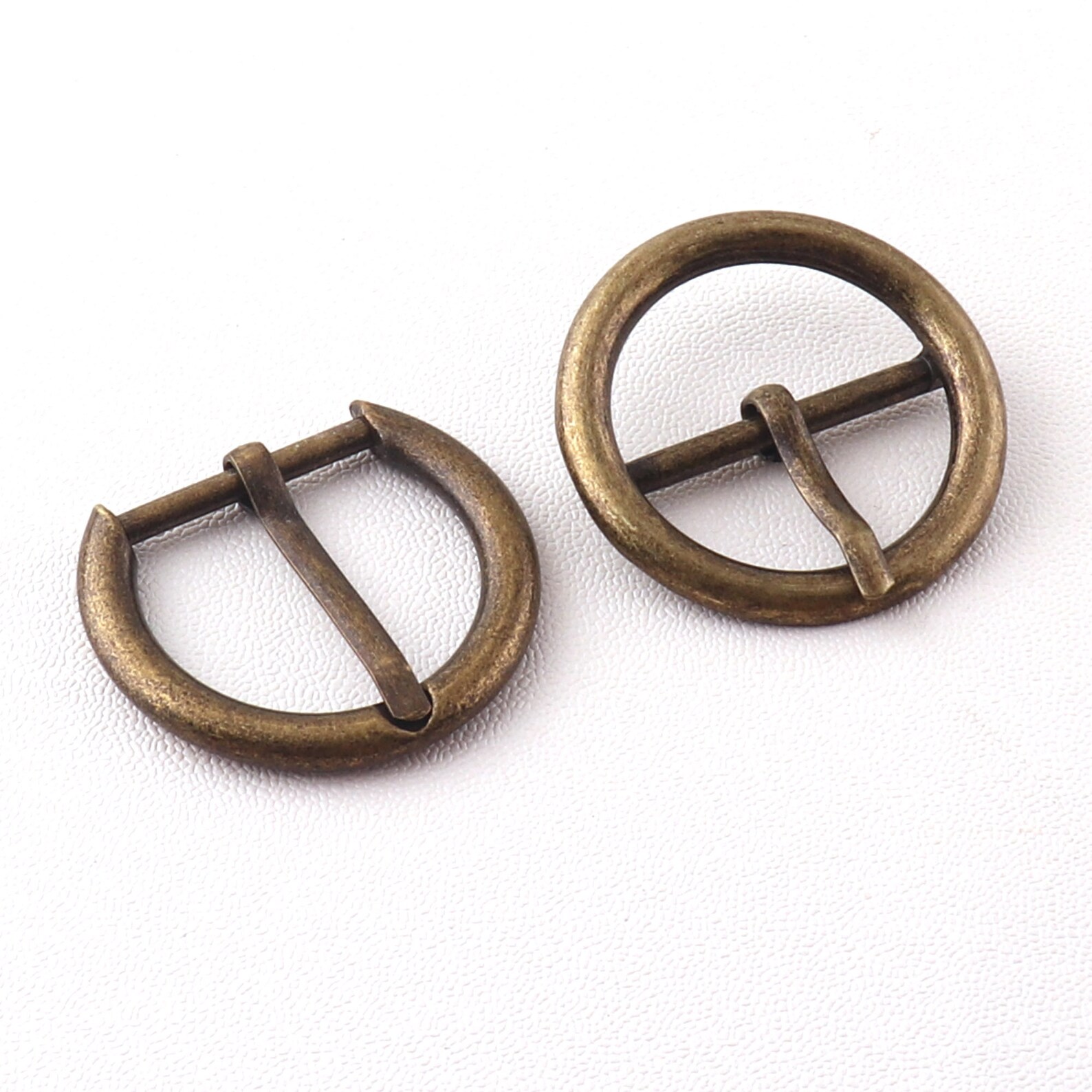 Round Slide Buckle Metal 1 Inch Center Bar Belt Buckle Webbing | Etsy