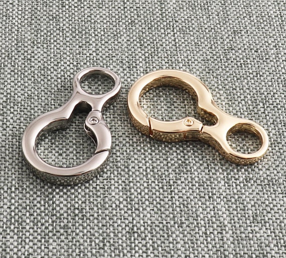 Spring Snap Hook Bulb Shaped Carabiner Push Gate Spring Ring | Etsy