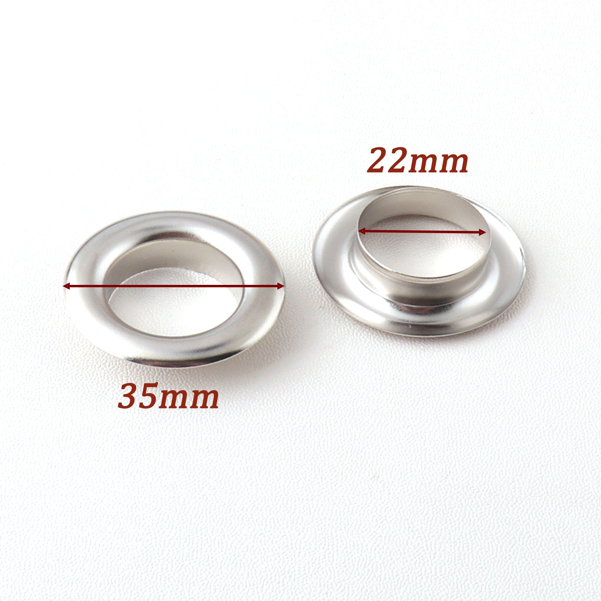 Large Eyelets Grommets for Bag Purse Curtain Extra Large Grommets With ...