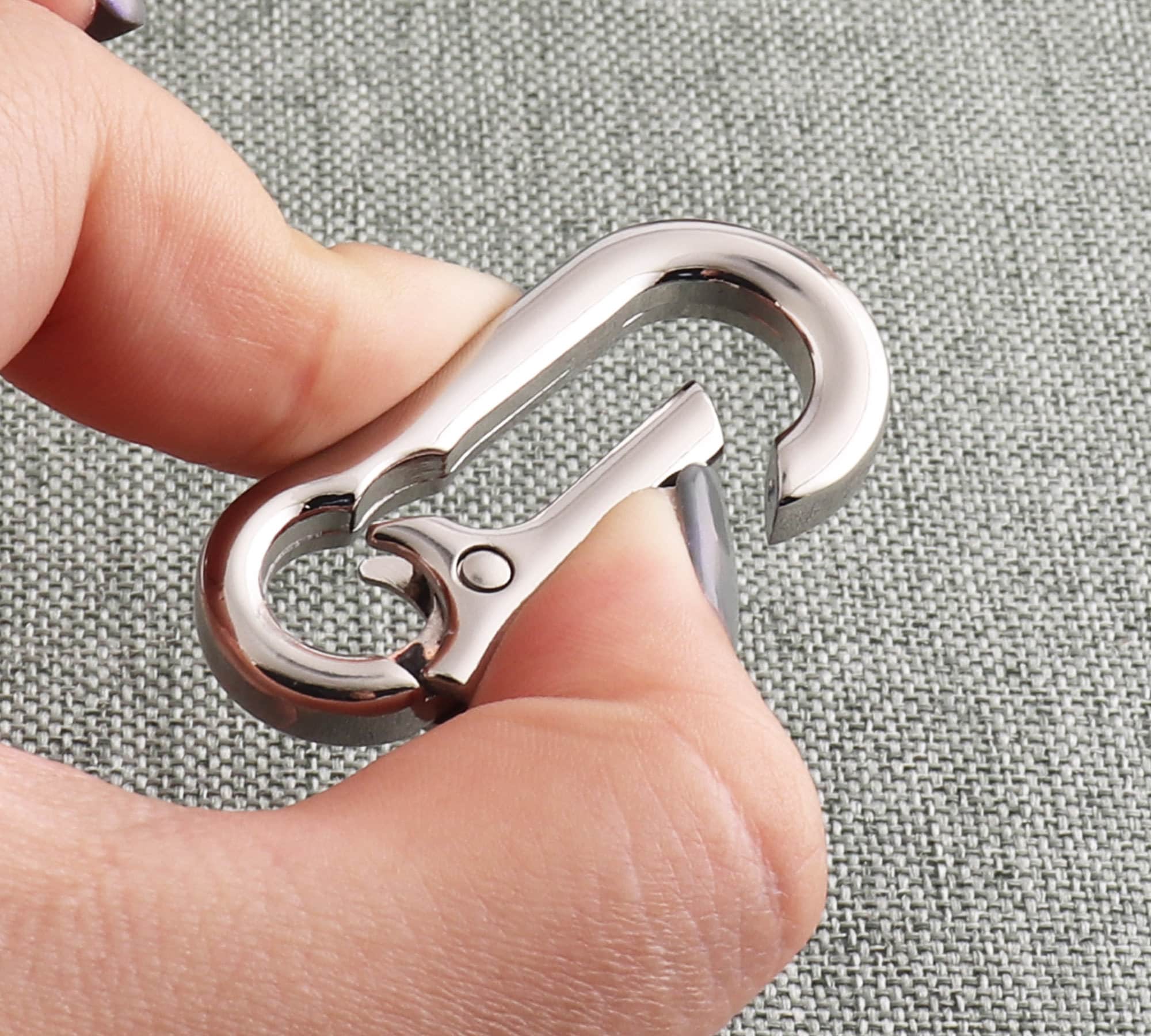 New!carabiner Heavy Duty Snap Clasps Snap Hook Carabiner Spring Clasps ...