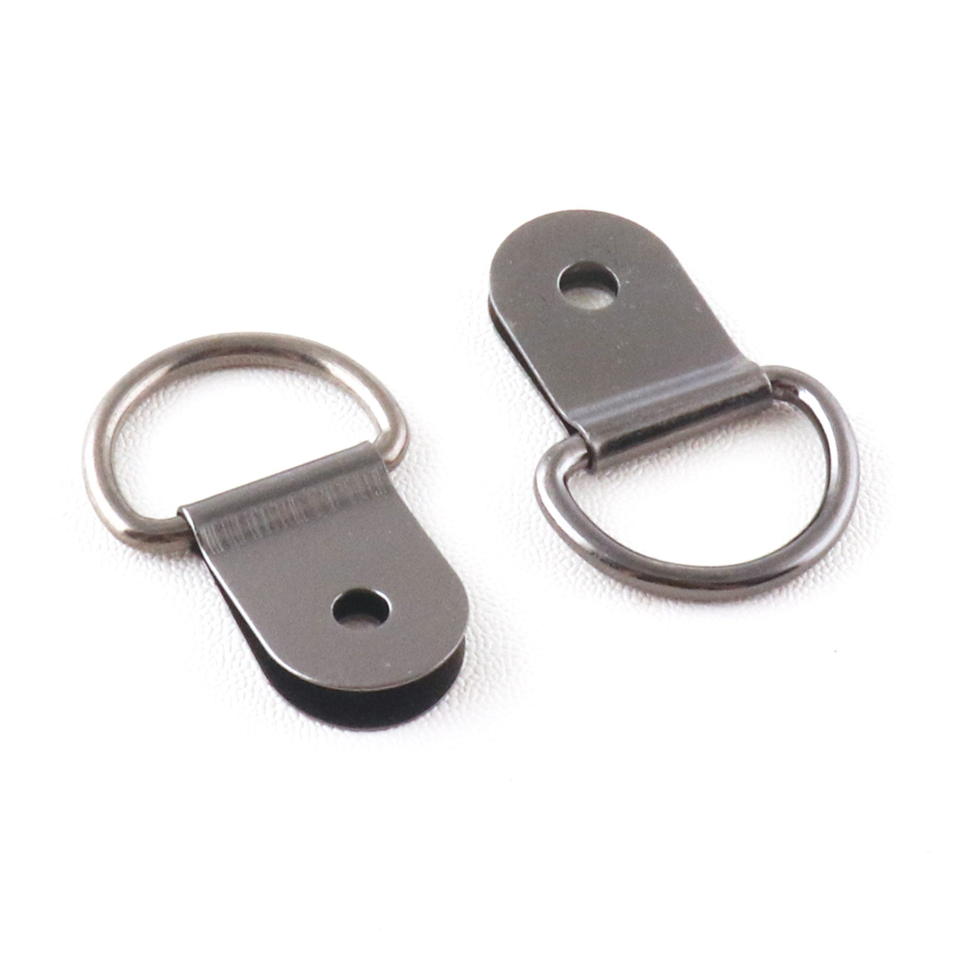 Clips With D Ring U Clip Gunmetal/silver Connector D Ring 35mm - Etsy