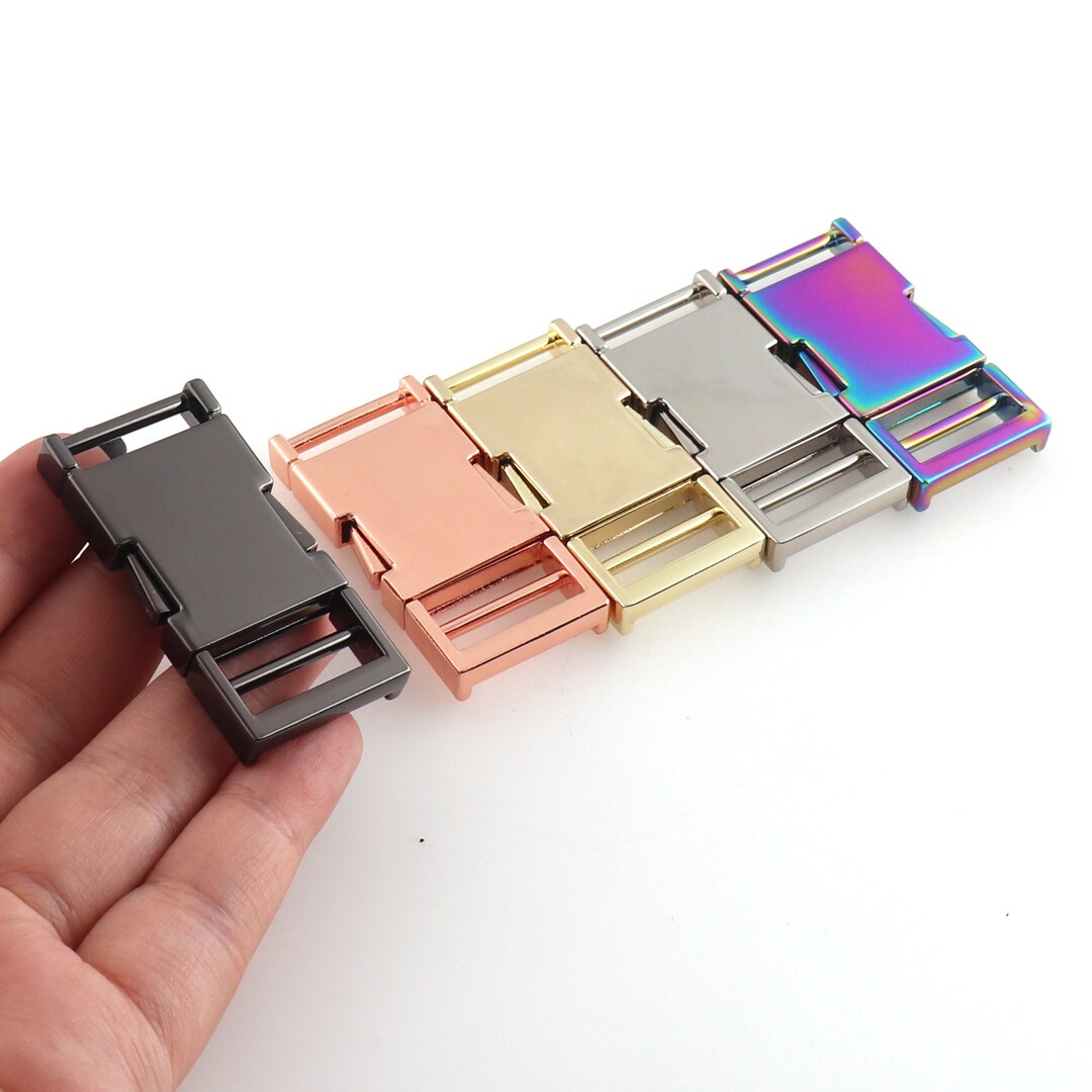 1 Inch Metal Curved Side Release Buckle Flat Quick Release Buckle ...