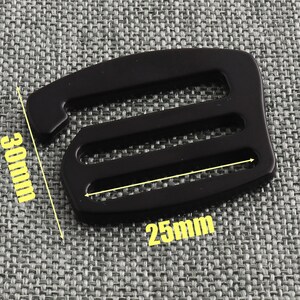 G Hook 1 Inch Black Strap Hooks Metal Hooks Bra Making Strap Slide ...