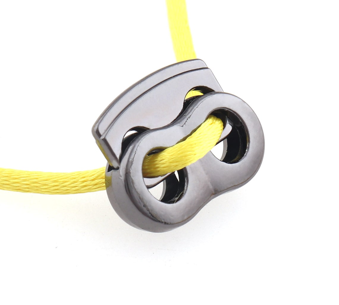 Cord Stopper Flat Rope Lock Spring Lock Cord Lock Metal Round - Etsy