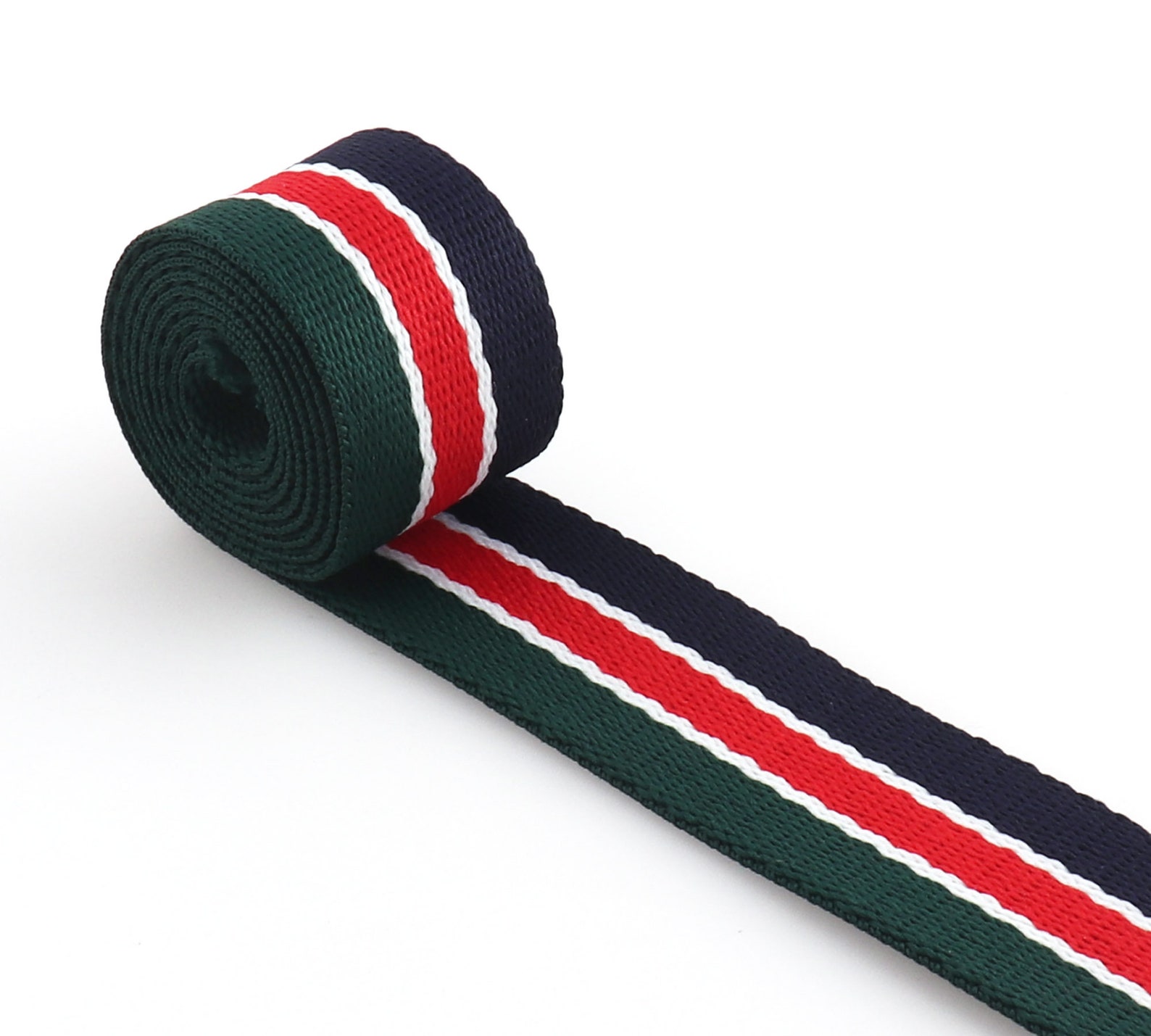 Stripe Webbing For Bag 32mm Heavy Duty Cotton Webbing | Etsy