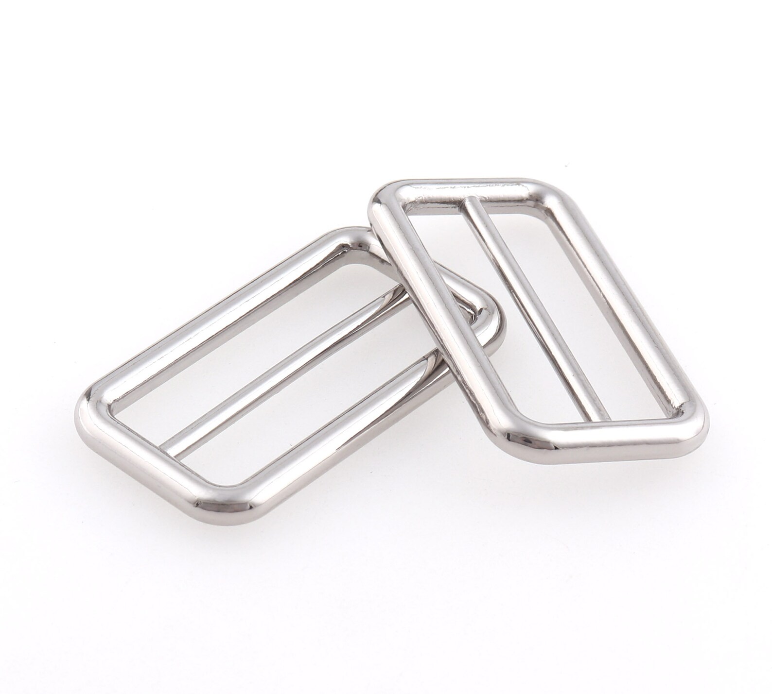 1 Dozen Silver Adjuster Buckle Metal Slide Buckle Adjuster - Etsy