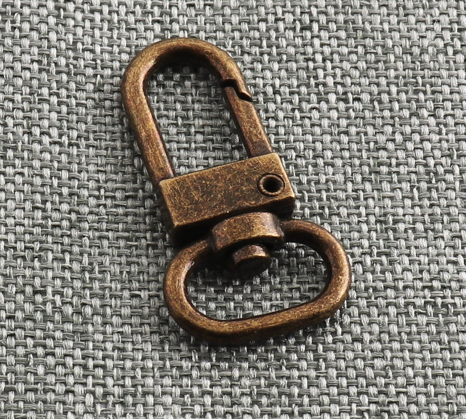 Luggage Tag Clasp 1/2 Swivel Clasp Silver Nickel/Antique | Etsy