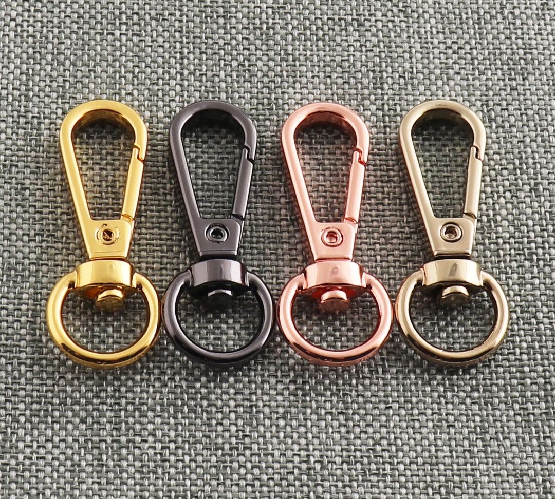 Metal Swivel Clasp 40*11mm Snap Hook Swivel Clasp Hook Rose Gold ...