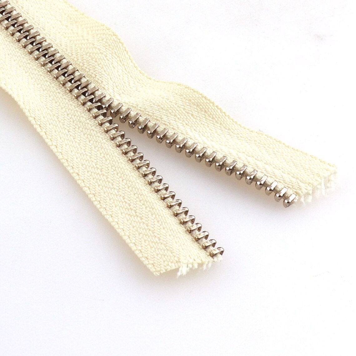 Size 5 Zipper Tape by the Meter Brass Nylon Coil Zipper With - Etsy