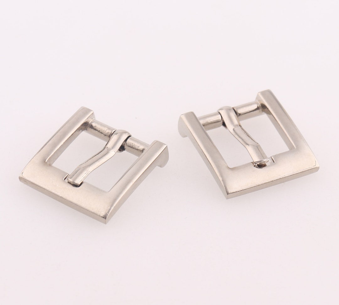 Pin Buckle Belt Buckle 0.5" Pin Buckles Purse Strap Buckle Single Prong ...