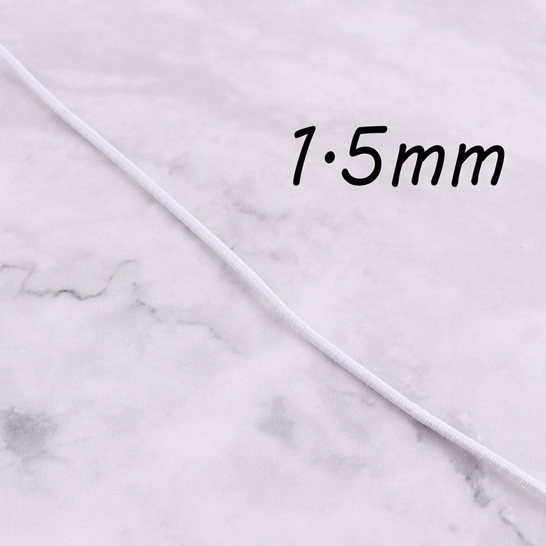 Elastic Cord Stretchy String for Bracelets and Necklaces | Etsy