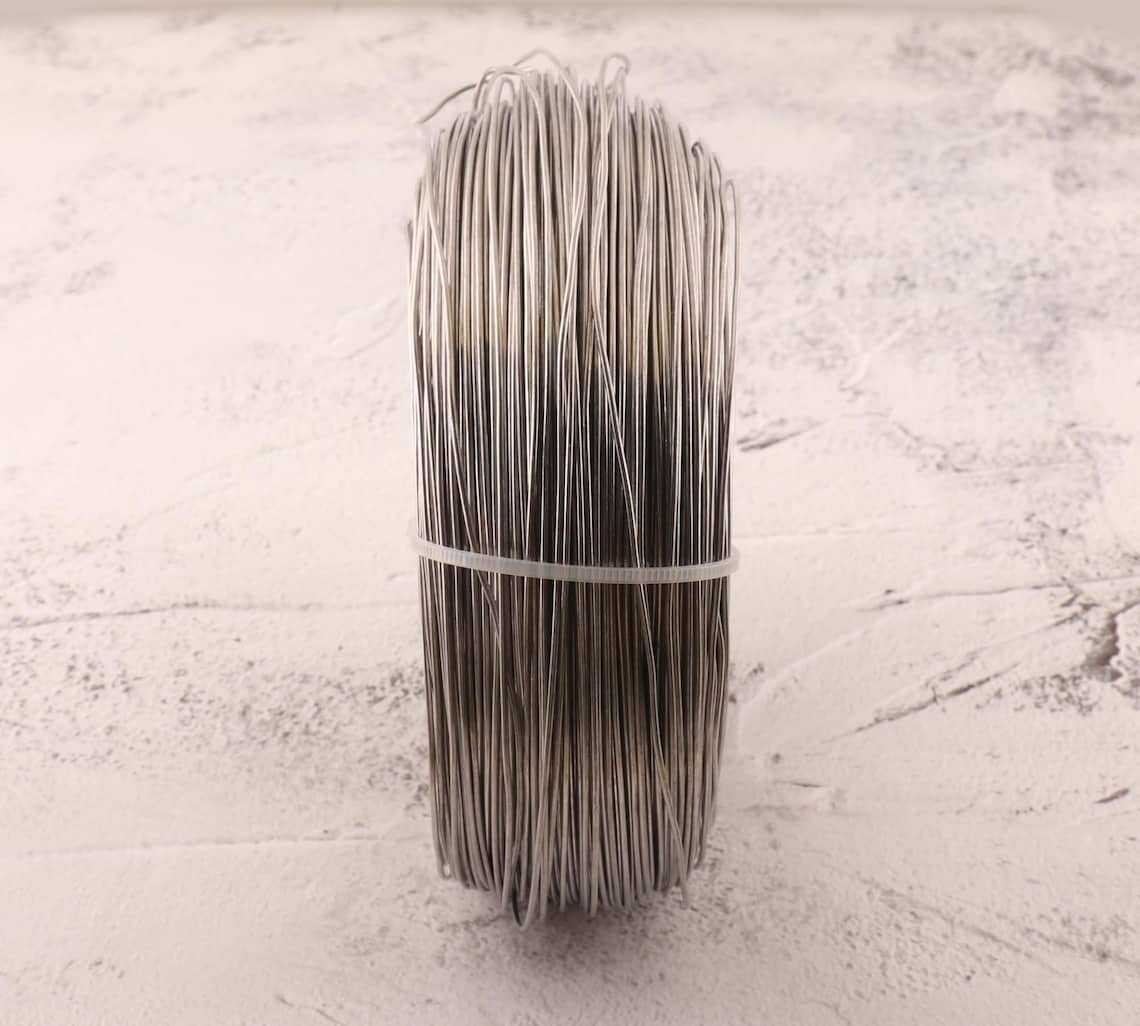 18 Gauge/20m Aluminum Wire Silver Color Beading Wire Bead Wire Jewelry ...