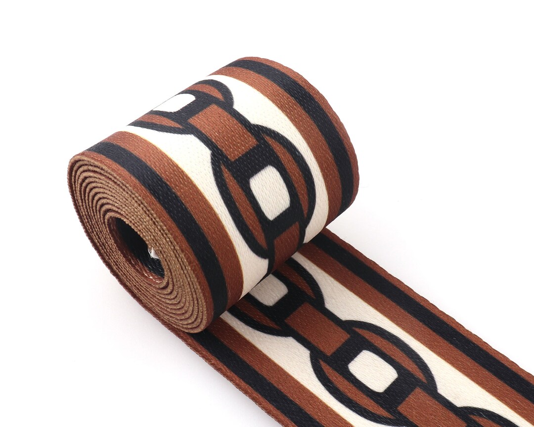 Nylon Webbing,chain Pattern Soft Webbing Brown Beautiful High Quality 2 ...