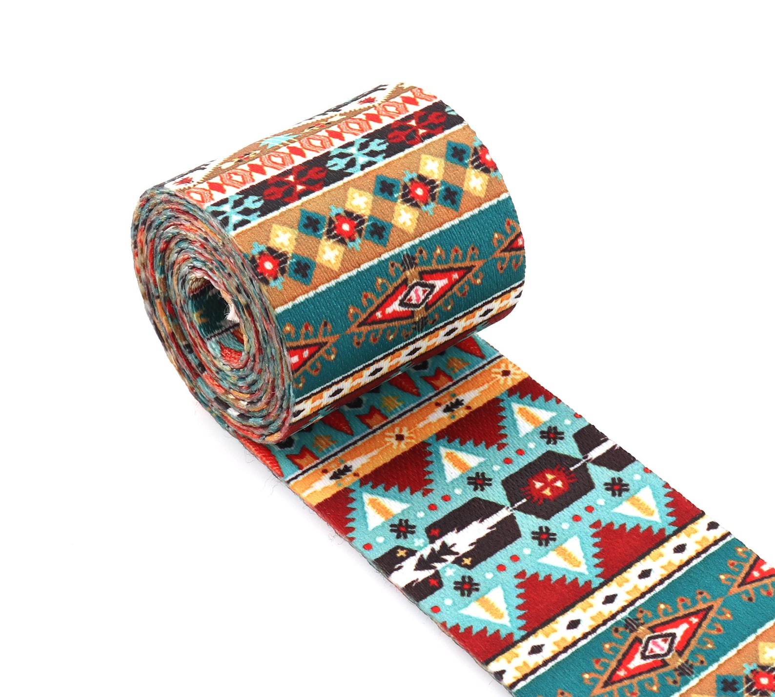 Webbing 3 Yards Colorful Jacquard Webbing Chinese Style 2" Strap Bag ...