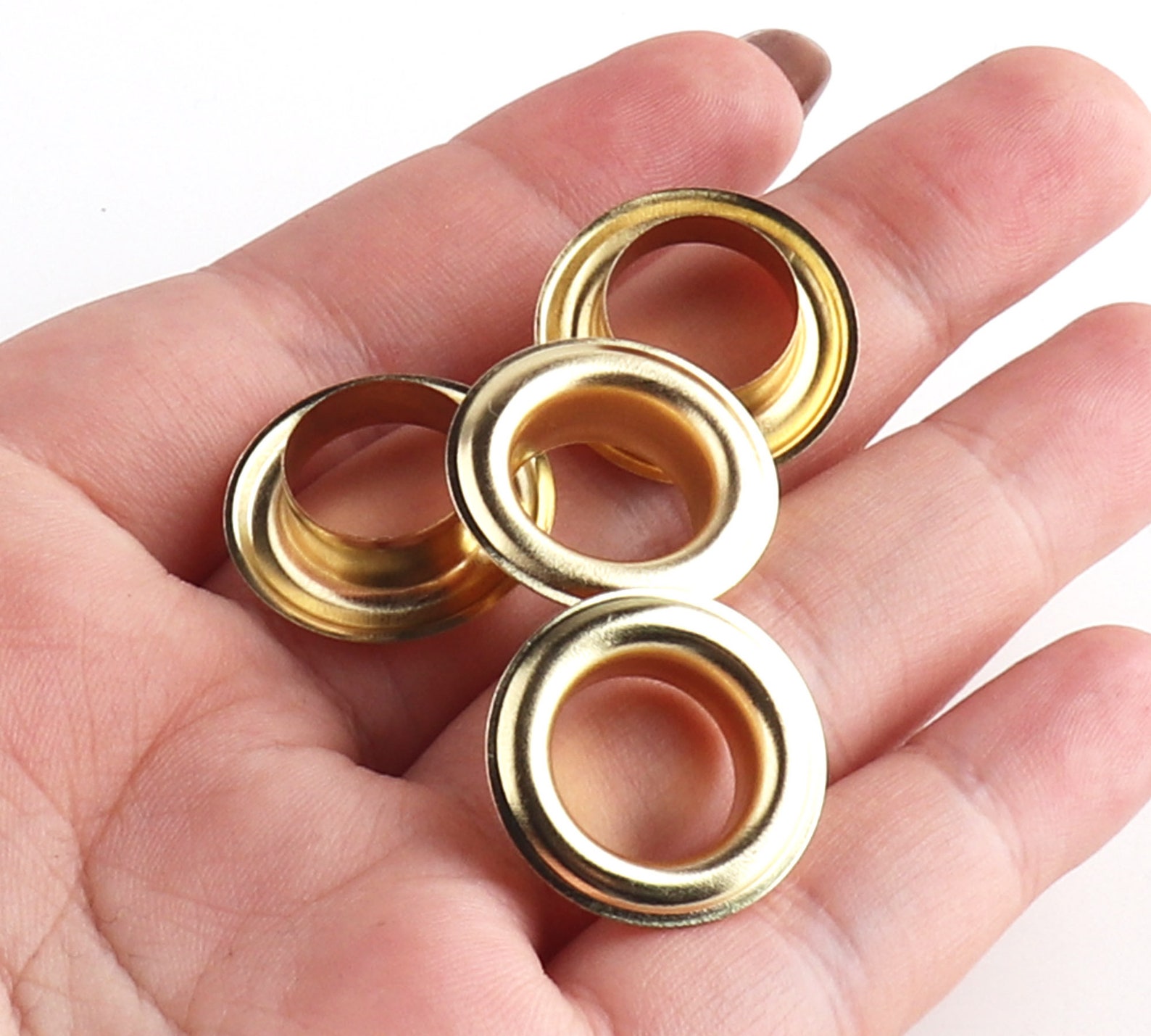 Eyelets Gold 12mm Grommets With Washers 1/2 Metal - Etsy