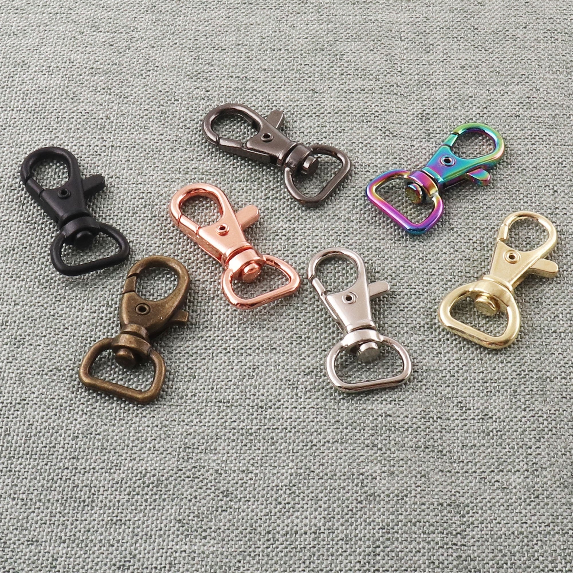 Swivel Clasp CHOOSE YOUR COLOR 14mm Snap Hook Lobster Clasp - Etsy