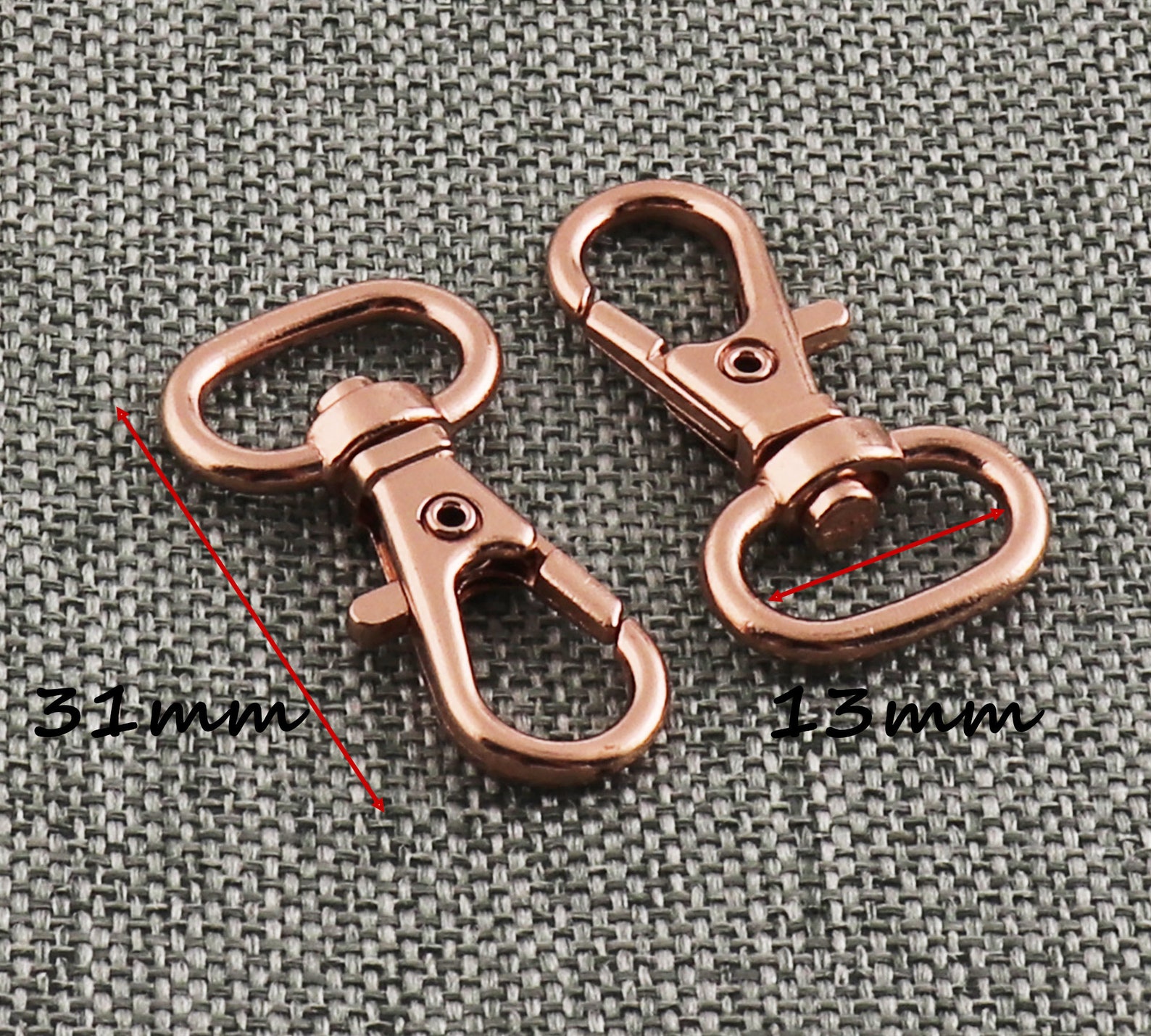 Wholesale Metal Swivel Lanyard Snap Hook Key Chain Swivel Hook | Etsy