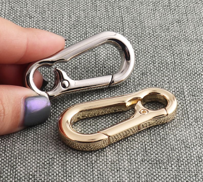 New!carabiner Heavy Duty Snap Clasps Snap Hook Carabiner Spring Clasps ...