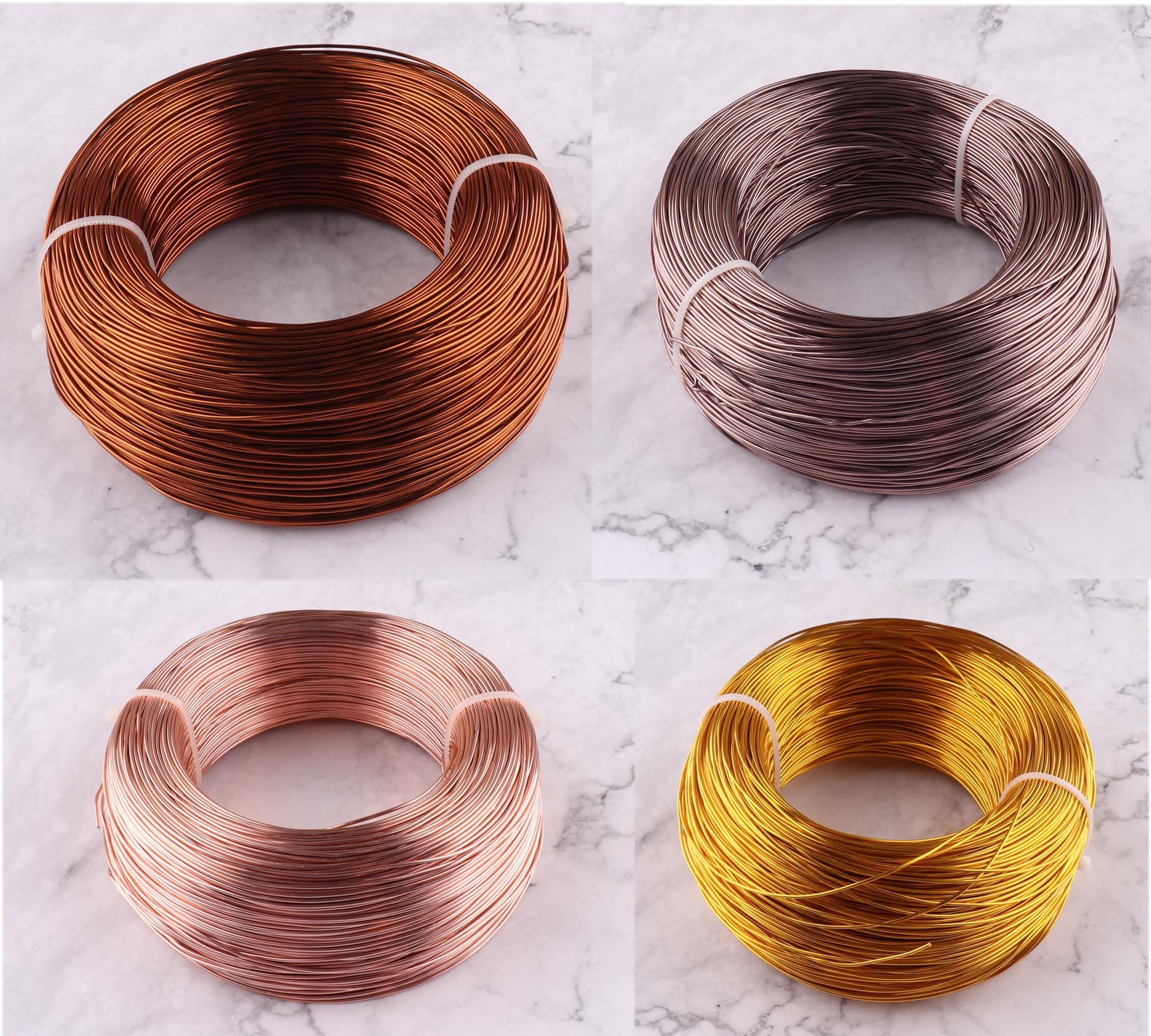 Buy 4 Get 1 Free 20M Aluminum Wire 18 Ga Round Jewelry making | Etsy